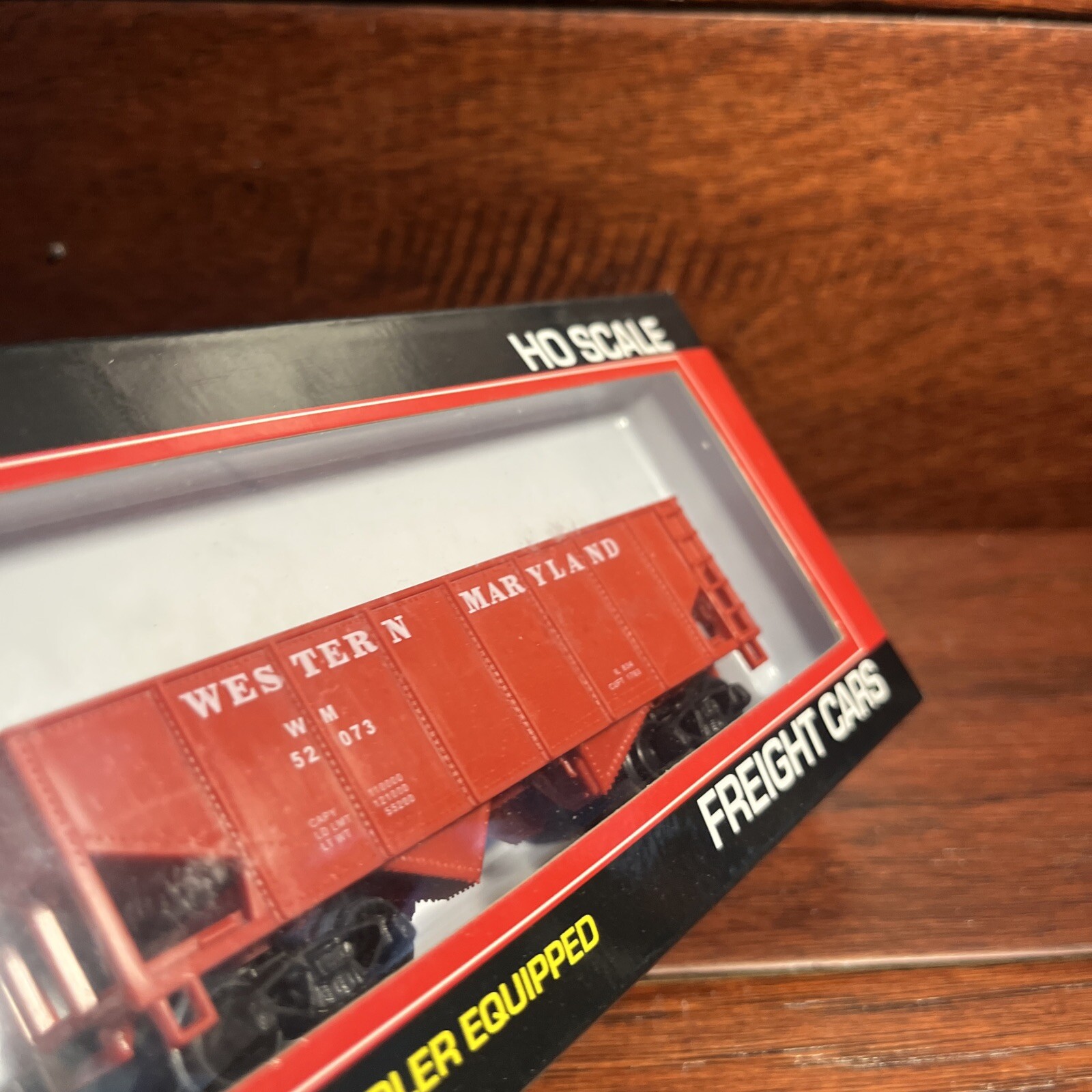 Model Power HO Scale Western Maryland 36' 2 Bay Open Hopper Car 98061 ...