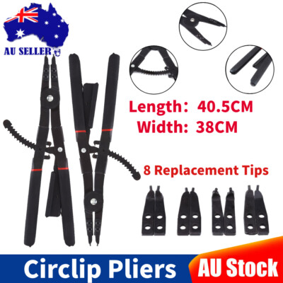 Circlip Plier Snap Ring Removal Tool Dual Purpose Circlip Pliers Snap ...