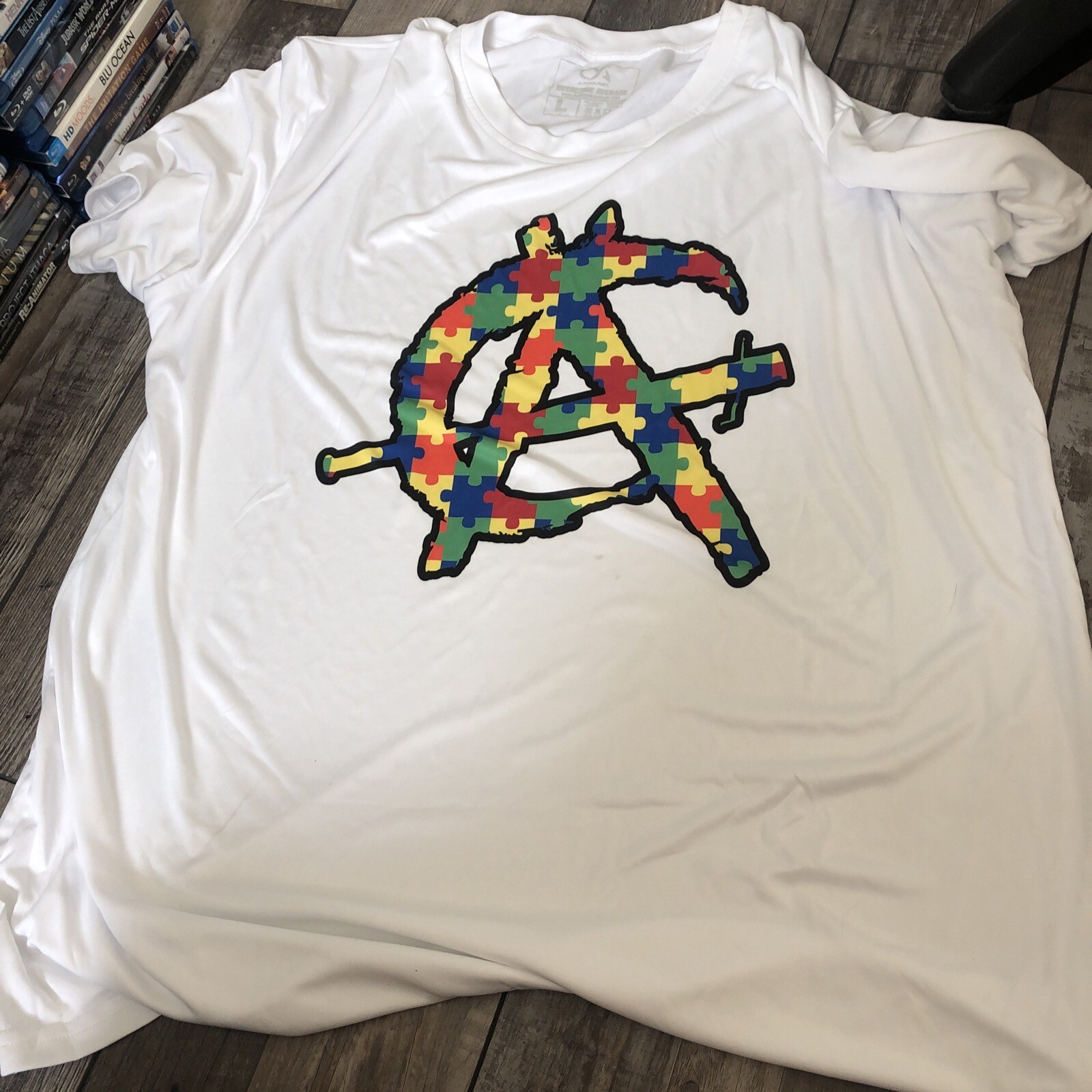 Anarchy Autism Dry Fit Size L, Shows Marks | eBay