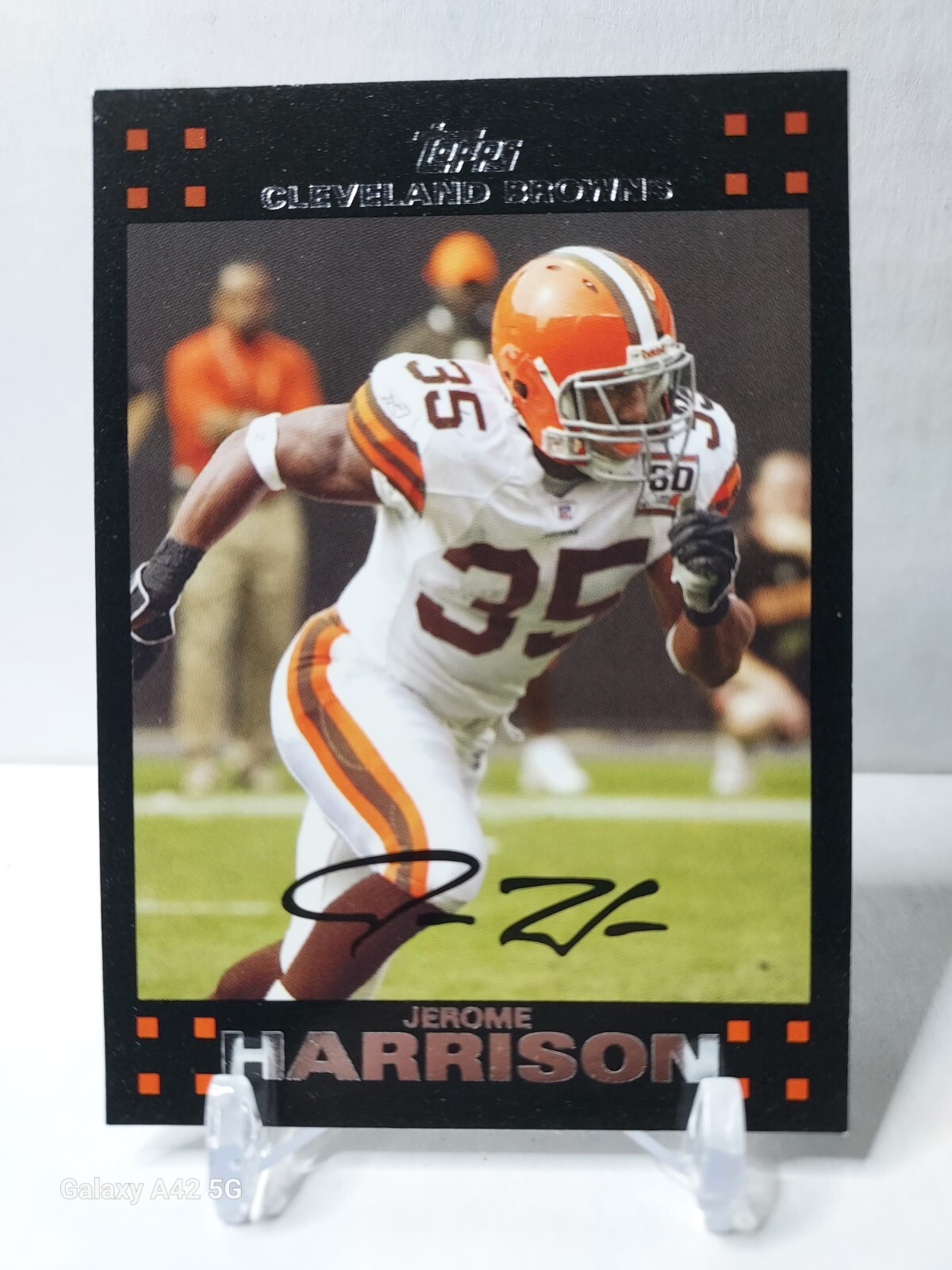 2007 Topps Football #62 Jerome Harrison Cleveland Browns | eBay
