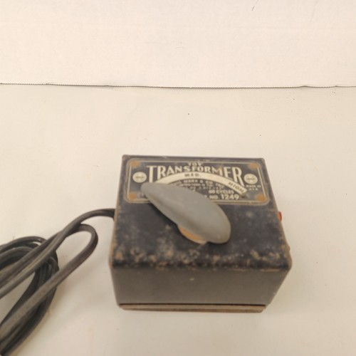 Louis Marx & Company USA Toy Train Transformer No. 1249 Vintage | eBay