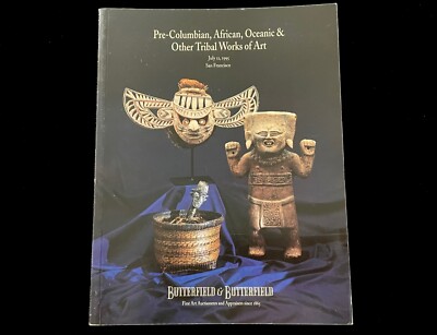 BUTTERFIELD TRIBAL PRE-COLUMBIAN AFRICAN OCEANIC NATIVE AMERICAN ART ...