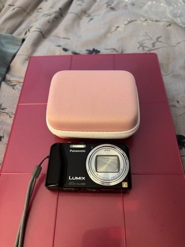 Panasonic LUMIX DMC-ZS19-20x Zoom Camera-SD Card & Accessories In Case ...