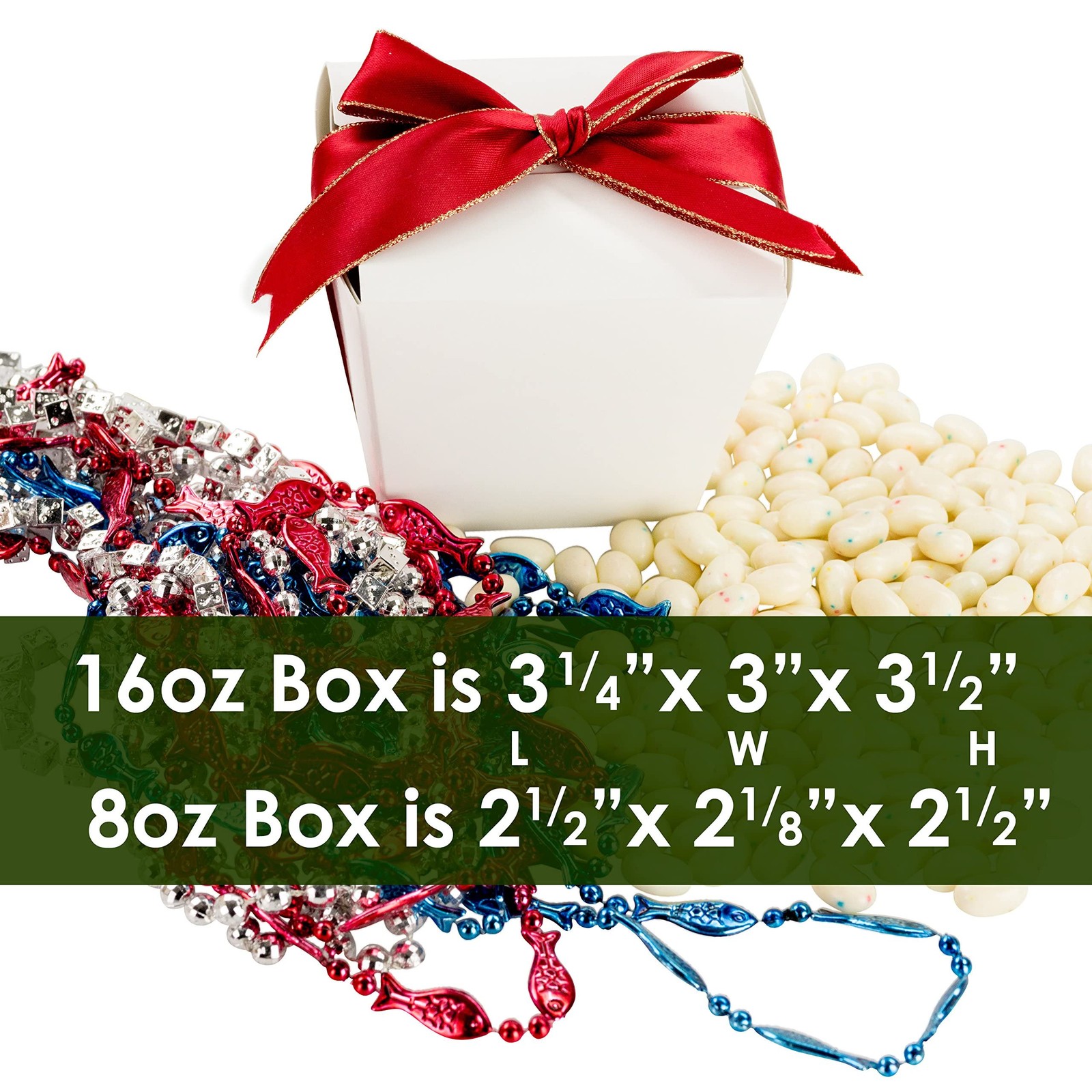 8oz 16oz White Chinese Take Out Boxes 100pk 50 Each 16 and 8 Ounces ...