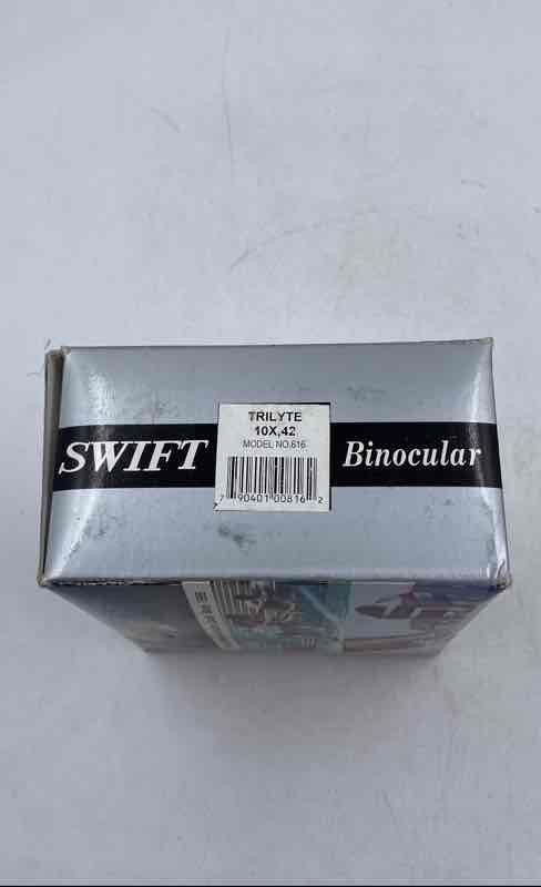 Swift Trilyte 816 Black 10x42 Waterproof Compact Binoculars With Case ...
