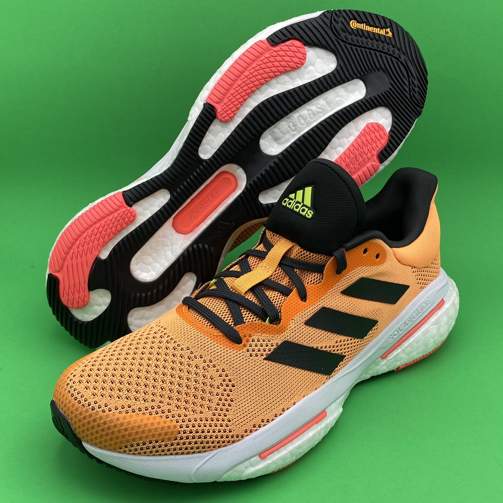 Size 10 - adidas Solar Glide 5 Flash Orange Turbo for sale online | eBay