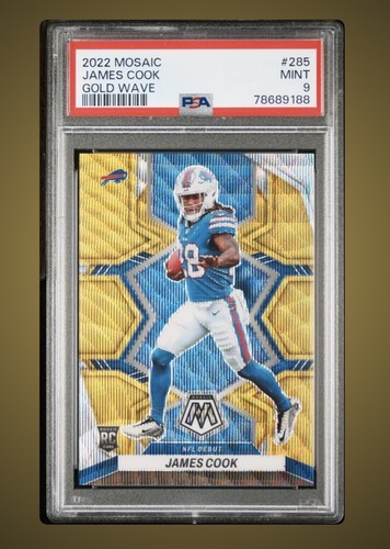 2022 Mosaic James Cook Gold Wave /17 | eBay