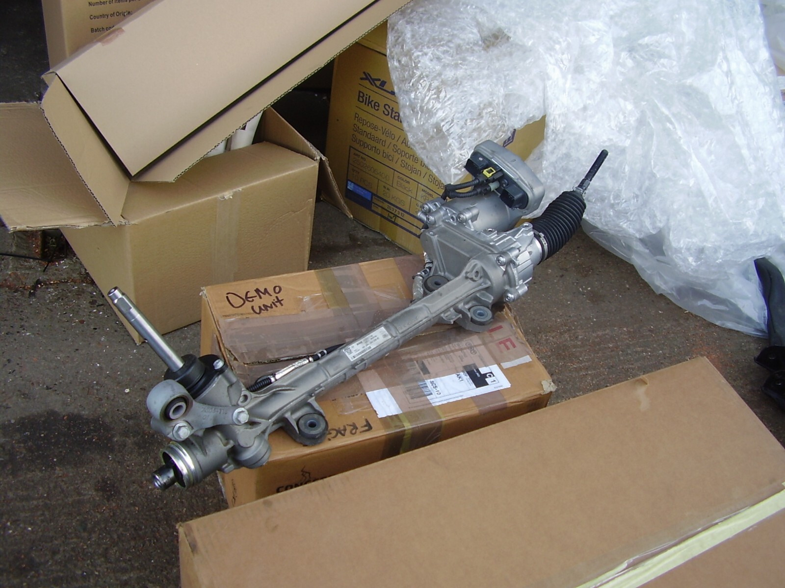 2021 JAGUAR F PACE X761 Electric Powered Steering Rack L8A2-3200-BD ...