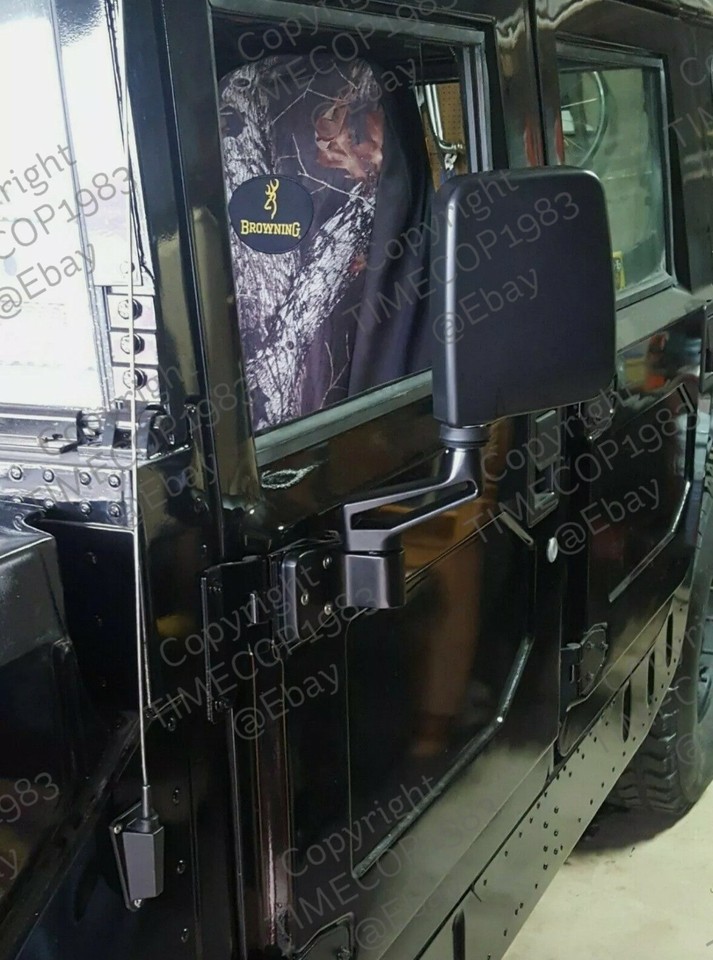 HUMVEE / HUMMER H1 Mirrors Set left and right side AM General M998 NEW ...