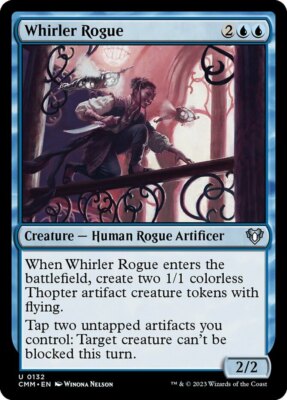x4 Whirler Rogue U MTG Commander Masters M/NM, English | eBay