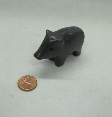 Playmobil 123 Gray Wild Boar Pig Zoo Forest Toy Replacement | eBay