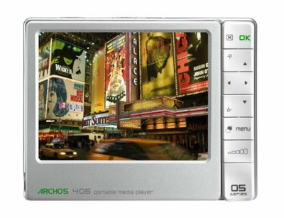 Archos 405 2 GB DVR Tablet - Portable Media Player - Silver - VGC ...