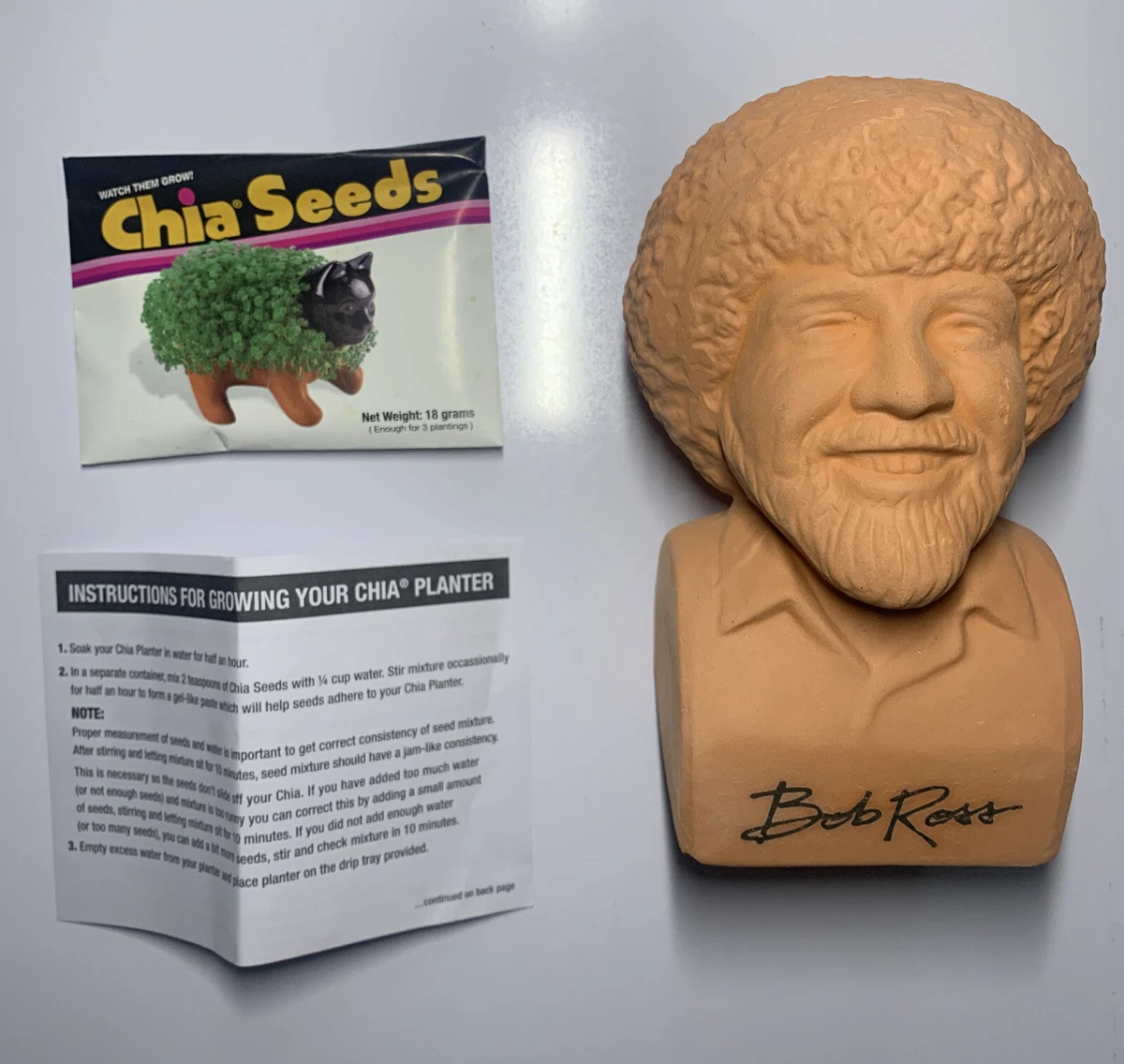 Chia Pet Bob Ross Michaels, 59% OFF | www.elevate.in
