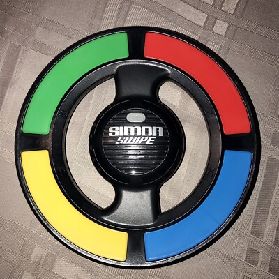 Simon Says Swipe Electronic Handheld Memory Game Toy Hasbro 2013 Tested ...