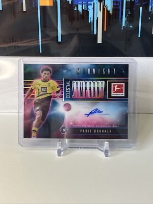 2024 Topps Bundesliga Midnight Paris Brunner Auto Celestial Symphony ...