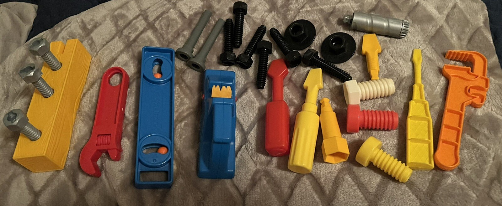 Vintage Fisher Price, Tool Box with Tools Play Toy Pretend, 1990s | eBay