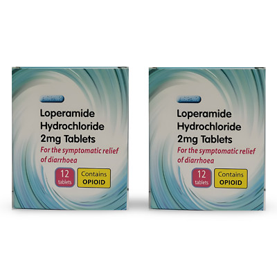 Loperamide Hydrochloride 2 mg Tablets- Pack Of 6 Capsules x 2 - | eBay UK