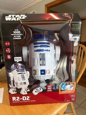 Thinkway Toys Star Wars R2-D2 Episode VII The Force Awakens Interactive ...