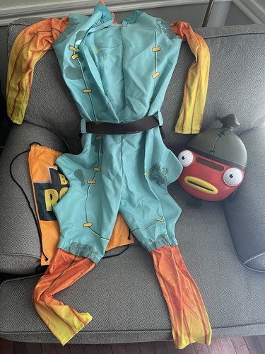 Fortnite FishStick Youth Costume Boys L 10-12 With Mask Inspirit ...