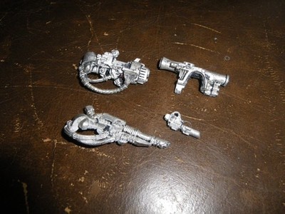 40K Space Marine Heavy Weapons Hvy Plasma Gun Lascannon Missile ...