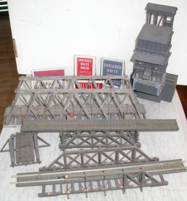 HO Scale Craftsman Campbell Model Assembled Truss Bridge Coaling ...