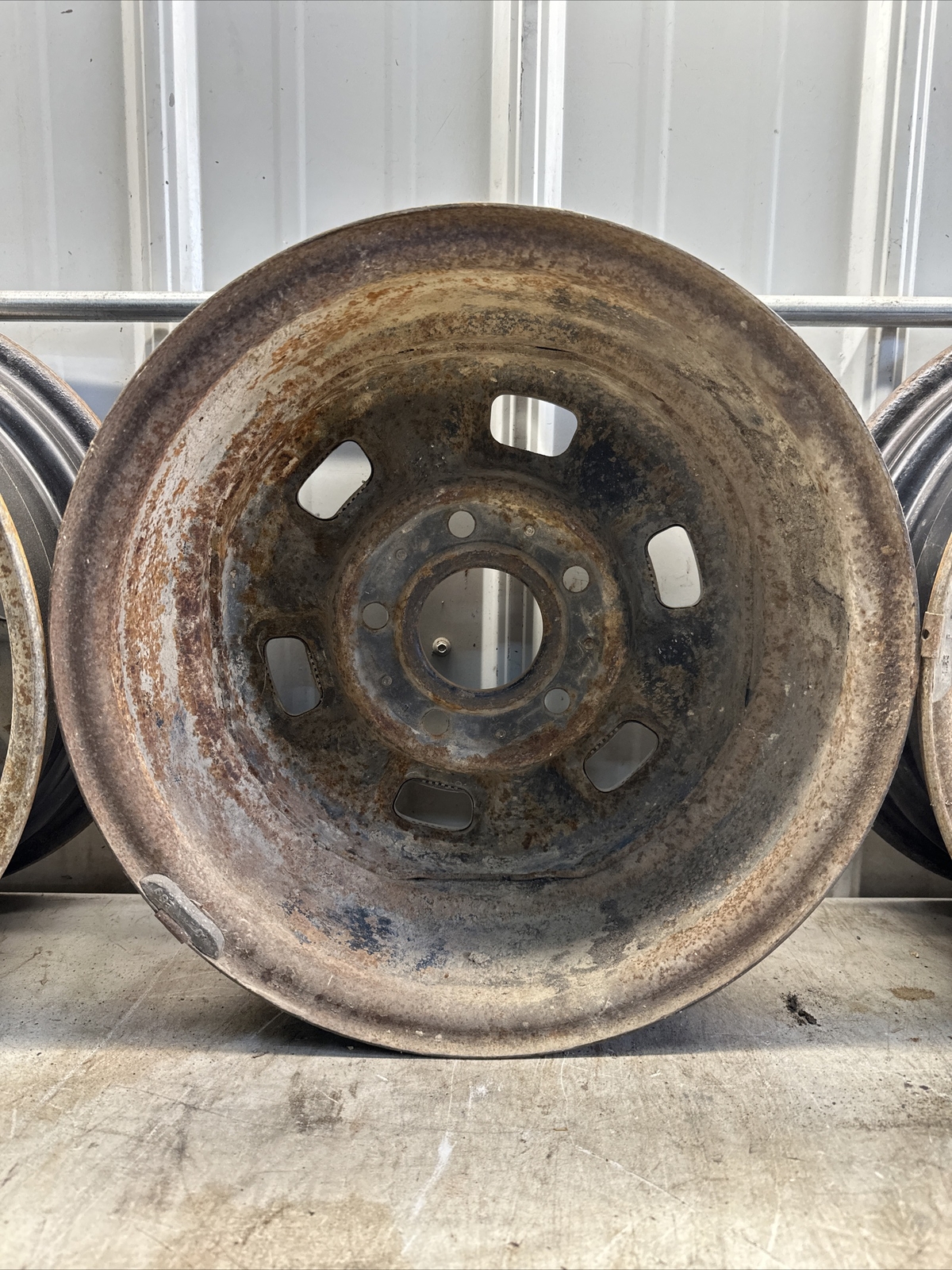 1970-1981 Chevy Camaro El Camino Chevelle Nova Rally Wheels 14x6 Set ...