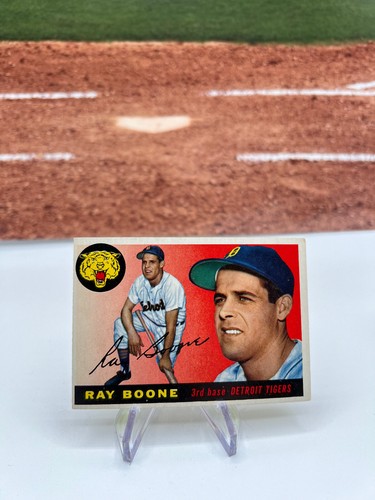 1955 TOPPS BASEBALL #65 RAY BOONE DETROIT TIGERS (B) | eBay