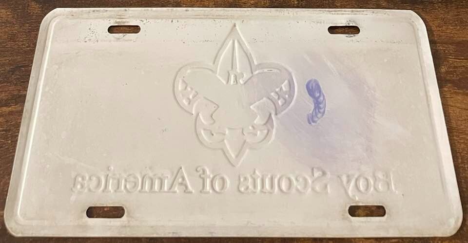 Boy Scouts of America Booster License Plate BSA Eagle Scout Scoutmaster ...