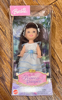 New Box 2004 Barbie Kelly Club Princess and the Pauper RARE Kelly Doll ...