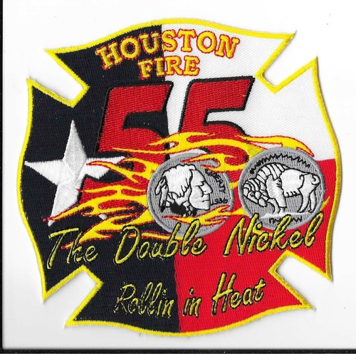 Houston Fire Department, Texas Station 55 Patch V1 | eBay