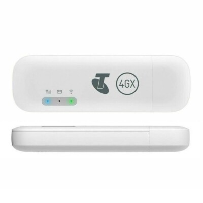 TELSTRA 4GX WI-FI USB MODEM DONGLE E8372 HOTSPOT WIRELESS MOBILE ...