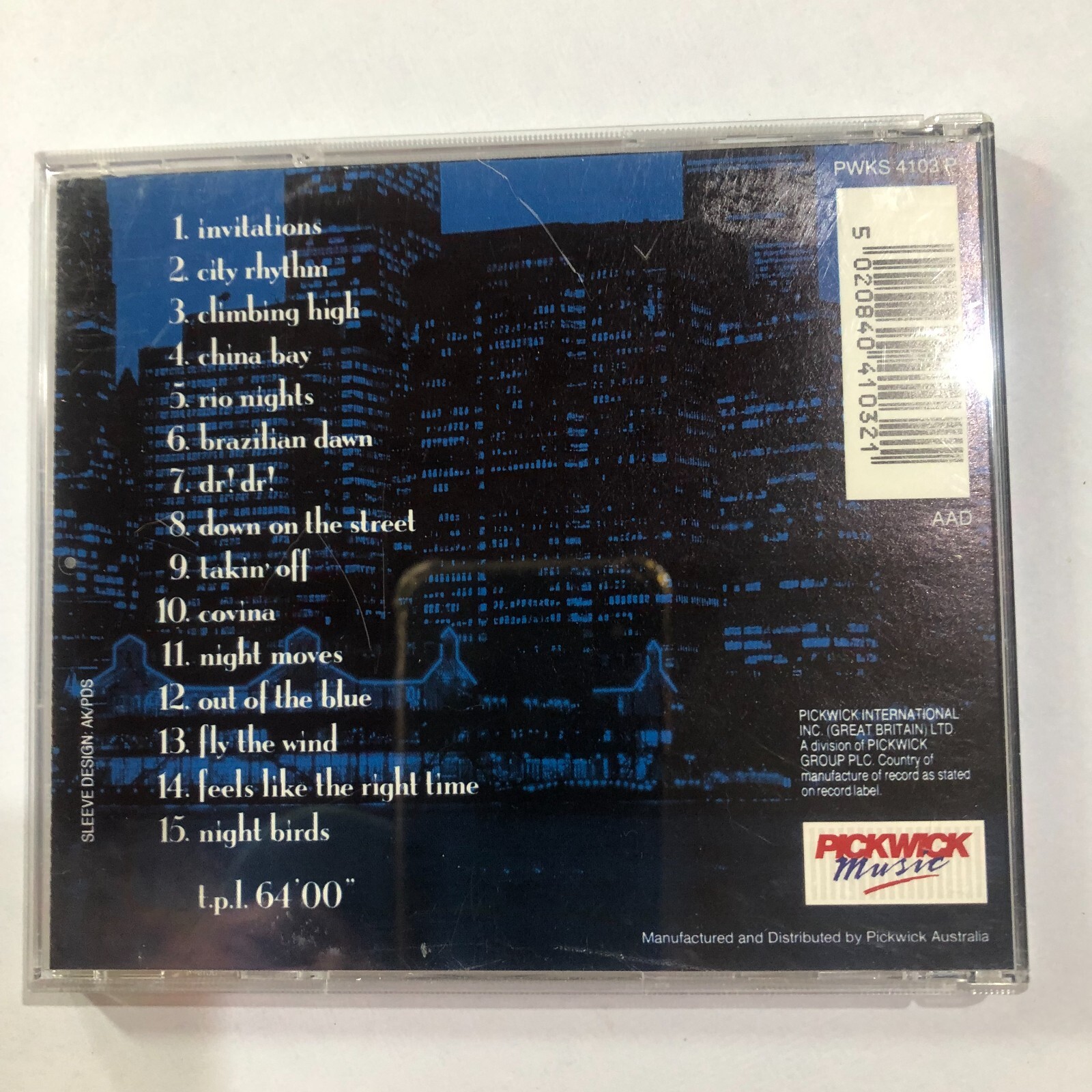 SHAKATAK - NIGHT MOVES - CD - VGC - FREE POST 5020840410321 | eBay