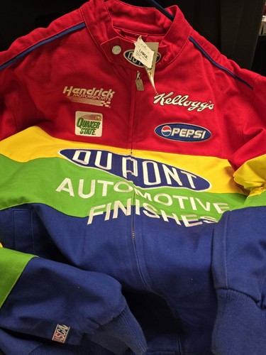 Vintage Jeff Gordon "Rainbow" Dupont Jacket L. NWT | eBay