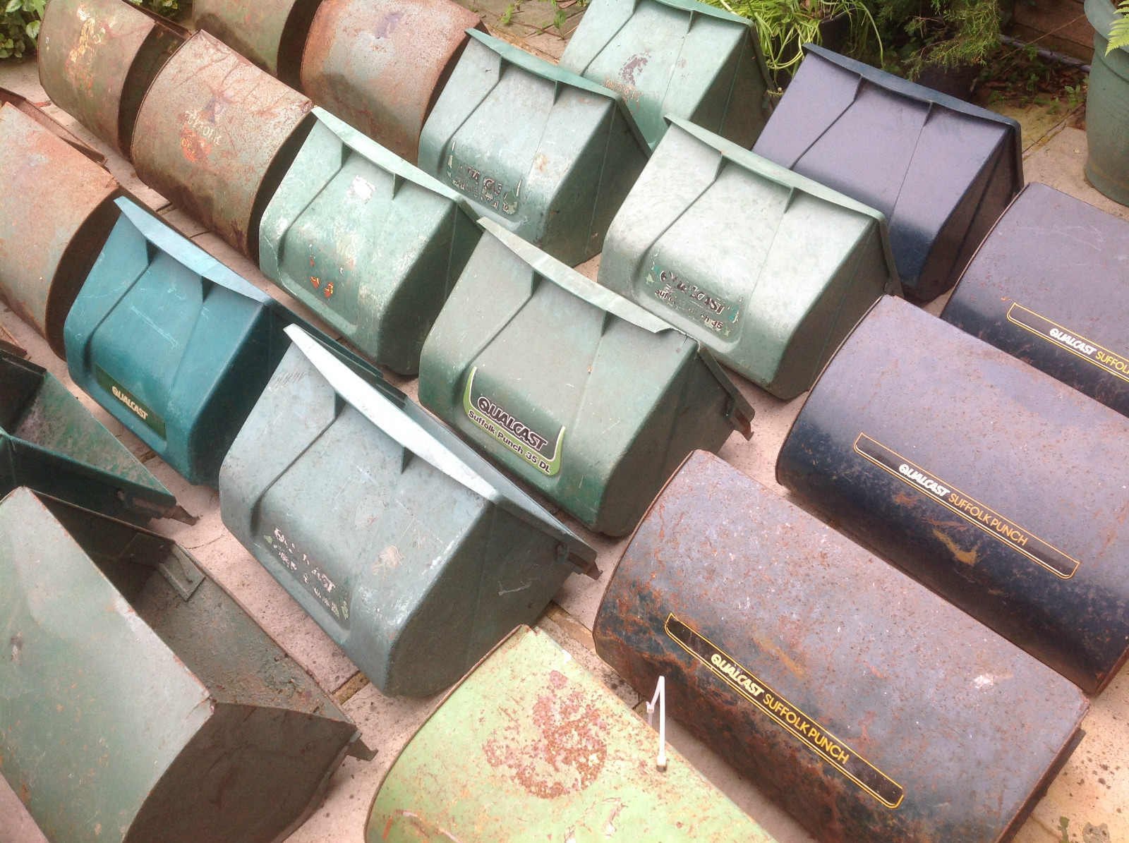 Suffolk Punch Qualcast Grass Box For Atco Colt Panther Lawnmower | eBay