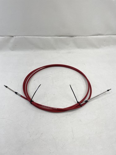 TELEFLEX 301947-01 192.0 RED JACKET 33C CONTROL CABLE 16 FOOT MARINE ...