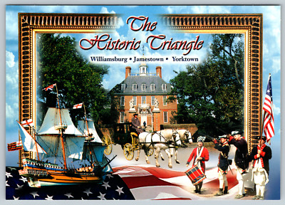 c1970s Historic Triangle Williamsburg Jamestown Yorktown Vintage ...