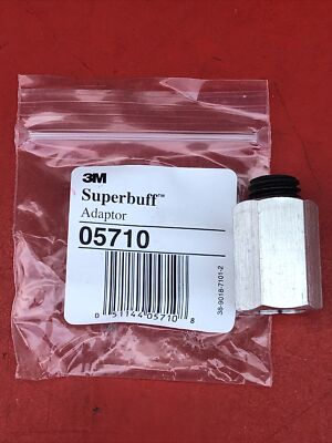 (1) BRAND NEW 3M 05710 SUPERBUFF 5/8" ADAPTER SHAFT FOR POLISHER FREE ...