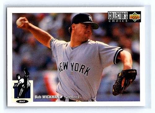 1994 Upper Deck Collectors Choice Bob Wickman New York Yankees #296 | eBay