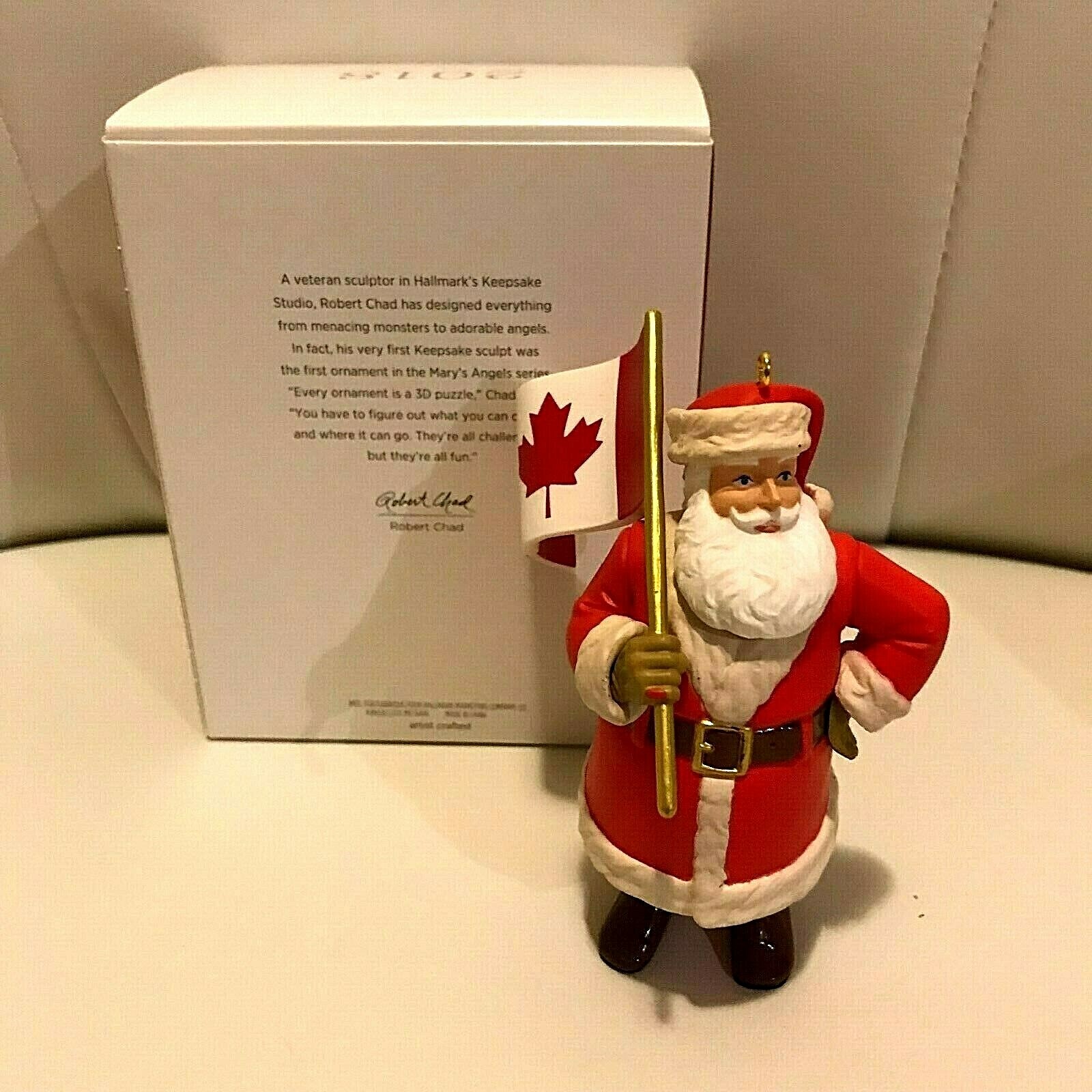 Hallmark Keepsake Canadian Santa 2018 ornament | eBay