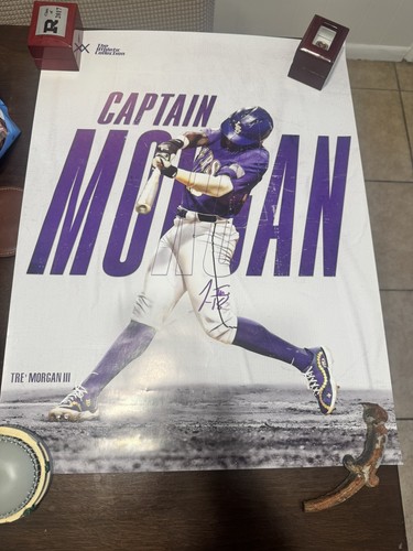 Tre Morgan The Athletic Collection LSU Poster Signed | eBay