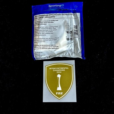 Official Intercontinental champions 2024 real madrid Patch/Badge | eBay UK