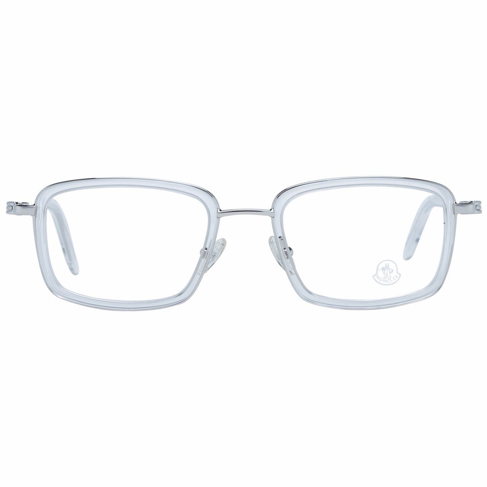Moncler Optical Frame ML5026 027 Transparent Trapezium Full-Rim Men ...