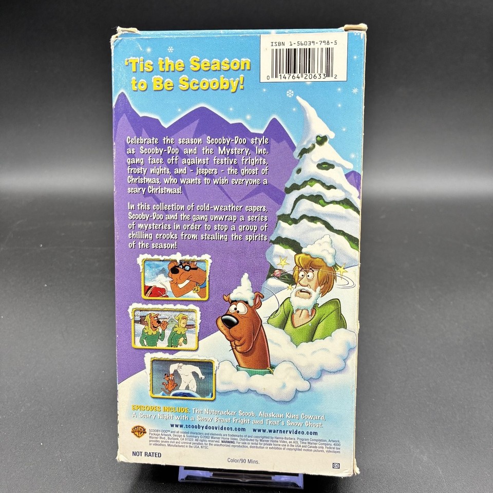 Scooby-Doo! Winter Wonderdog VHS 2002 Animation Family Warner Bros | eBay