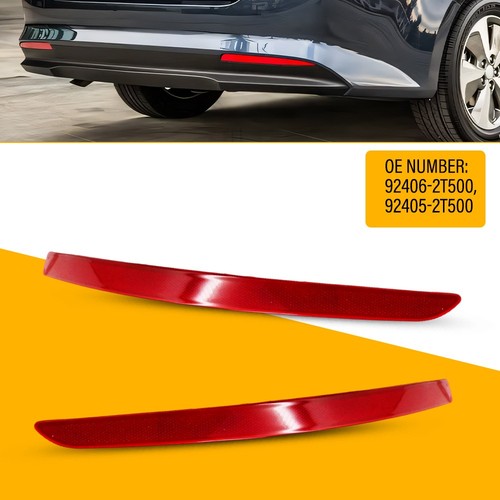 2Pcs New Bumper Reflector For 2014-2015 Kia Optima Rear Left&Right ...