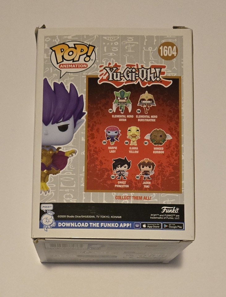Funko Pop Animation 1604 Yu-Gi-Oh! Harpie Lady 3 Gamestop Exclusive | eBay