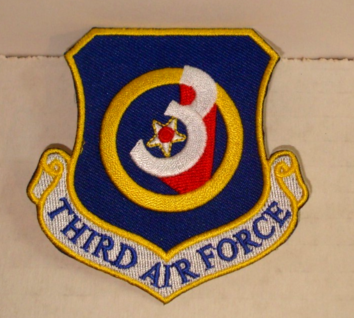 3RD THIRD AIR FORCE IRON ON PATCH 3 inch | eBay