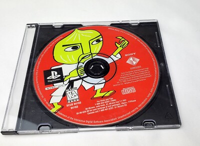 PaRappa The Rapper (Sony PlayStation, 1997) DISC ONLY - Rare PS1 PSOne ...
