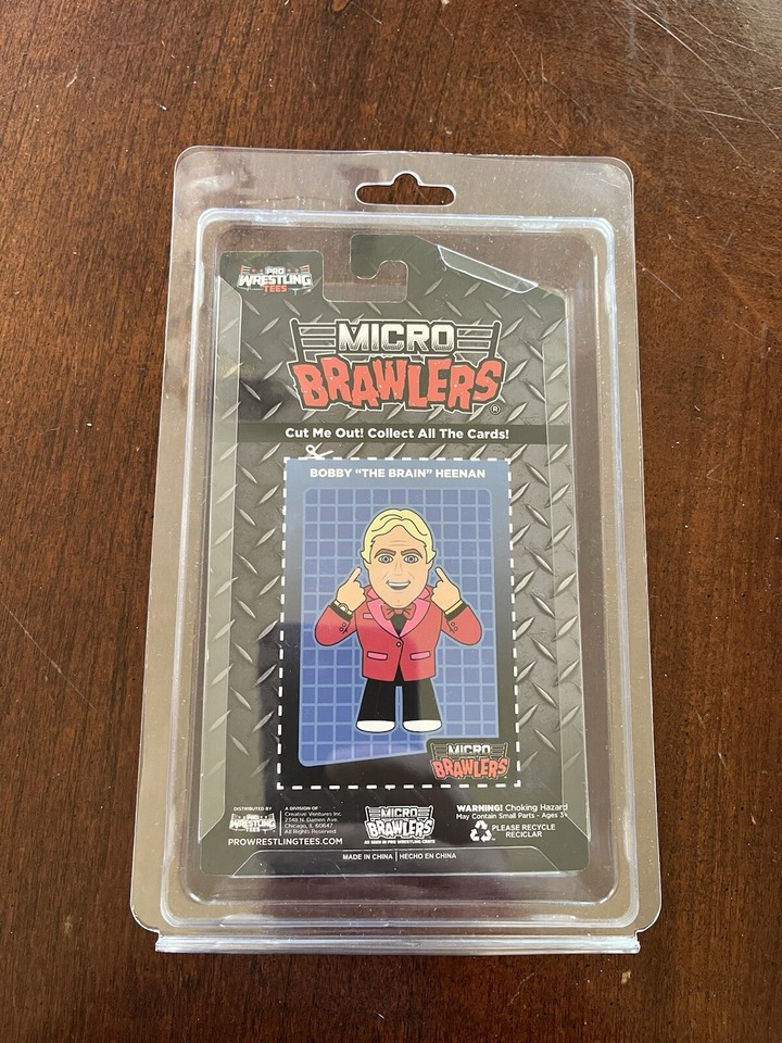 Bobby Heenan Chase Micro Brawler Protector The Brain Pro Wrestling Tees ...