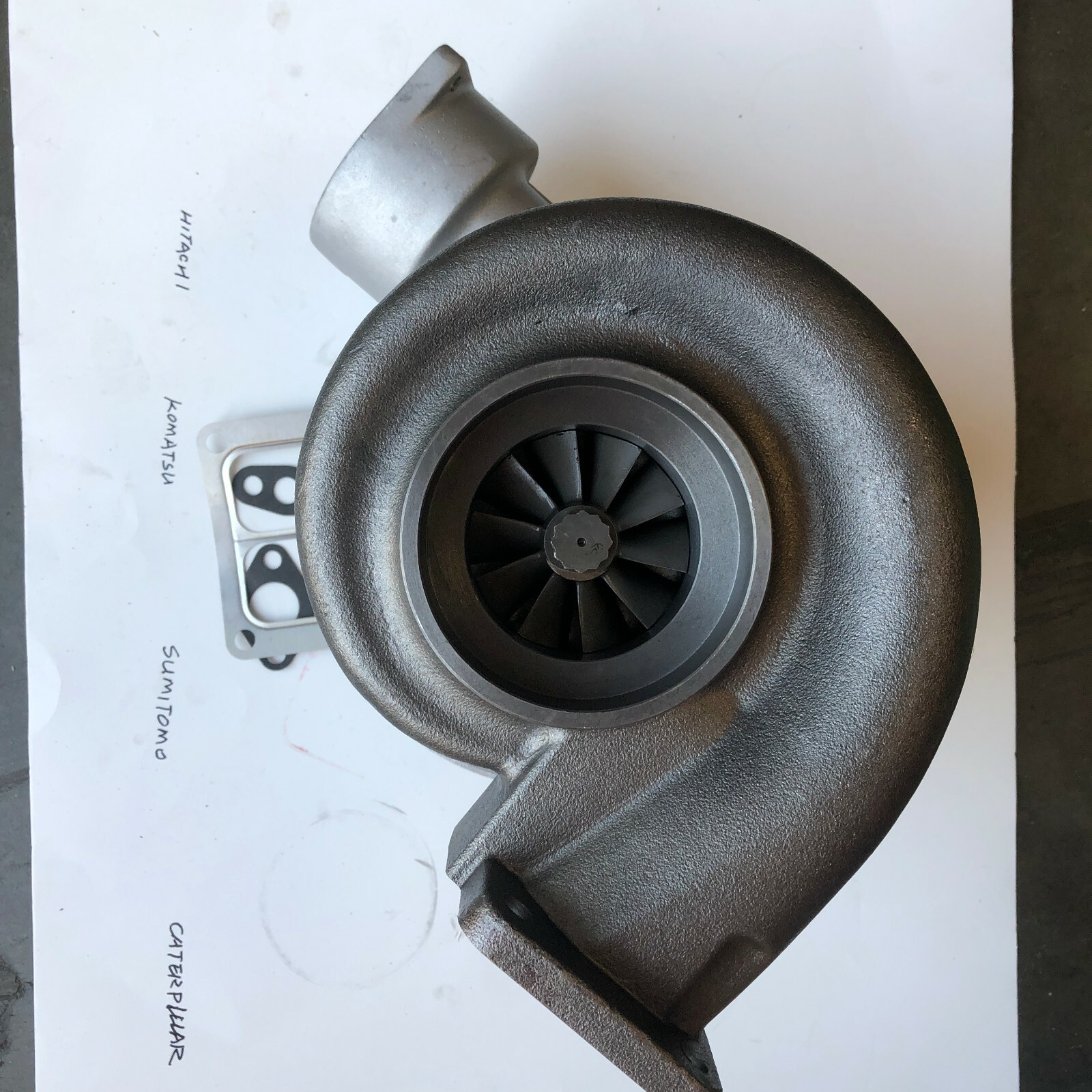 7C7582 7C7580 S4DS TURBOCHARGER FITS CATERPILLAR 330B 330 D30D 140H ...