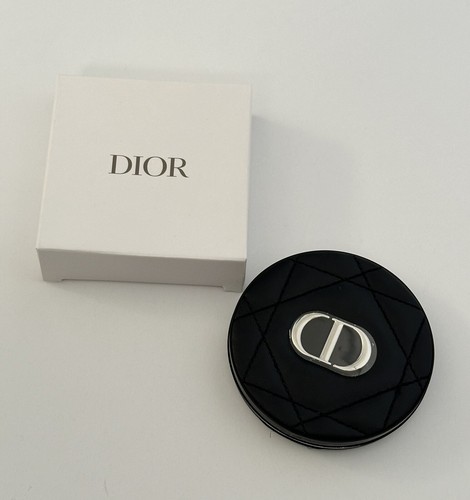 NEW Dior Logo Quilted Pocket Mirror Makeup Compact Authentic ⭐️U.S ...